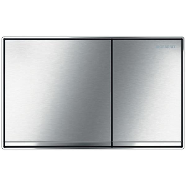 Geberit Sigma60 Dual Flush Plate Brushed Chrome – Bathrooms Direct Yorkshire