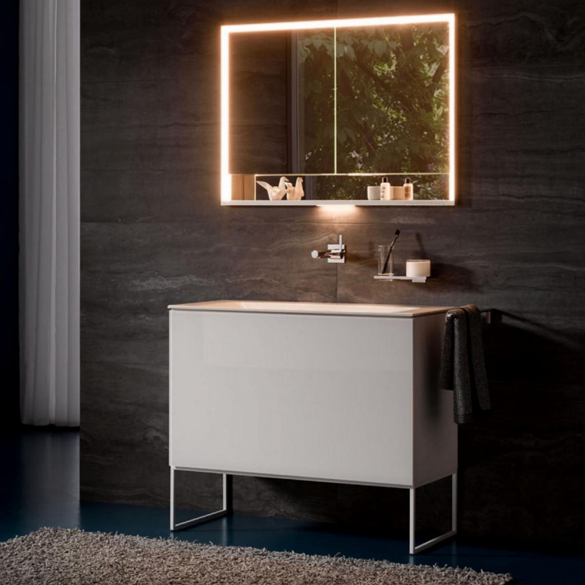 Keuco Plan Deep Vanity Unit And Washbasin – Bathrooms Direct Yorkshire