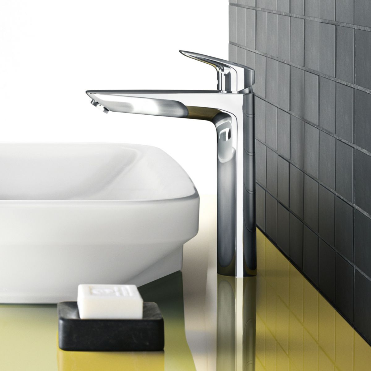 Hansgrohe Logis 190 Tall Basin Mixer – Bathrooms Direct Yorkshire