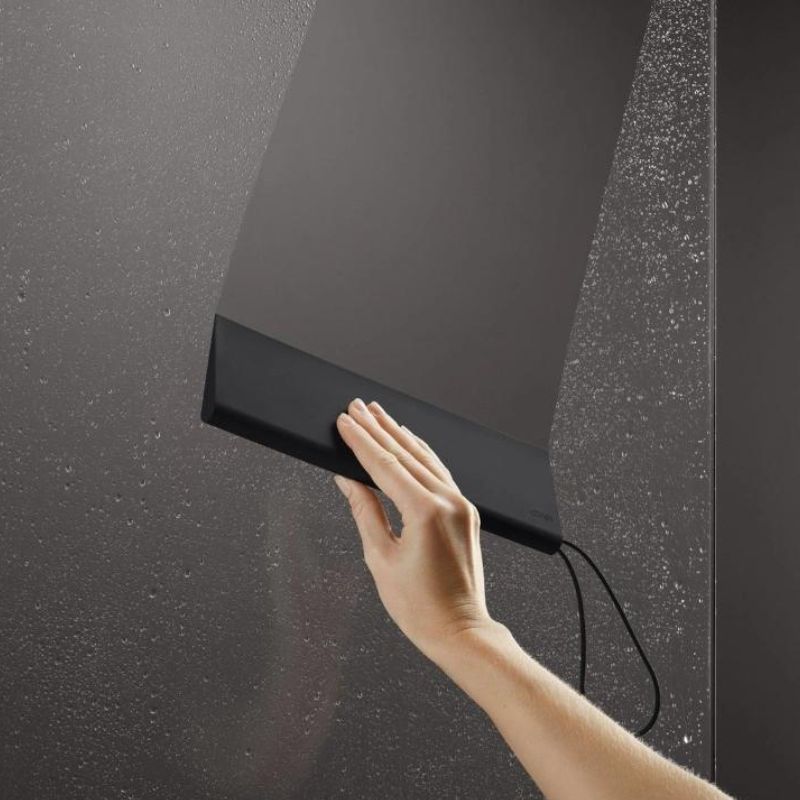 Keuco Black Glass Wiper – Bathrooms Direct Yorkshire
