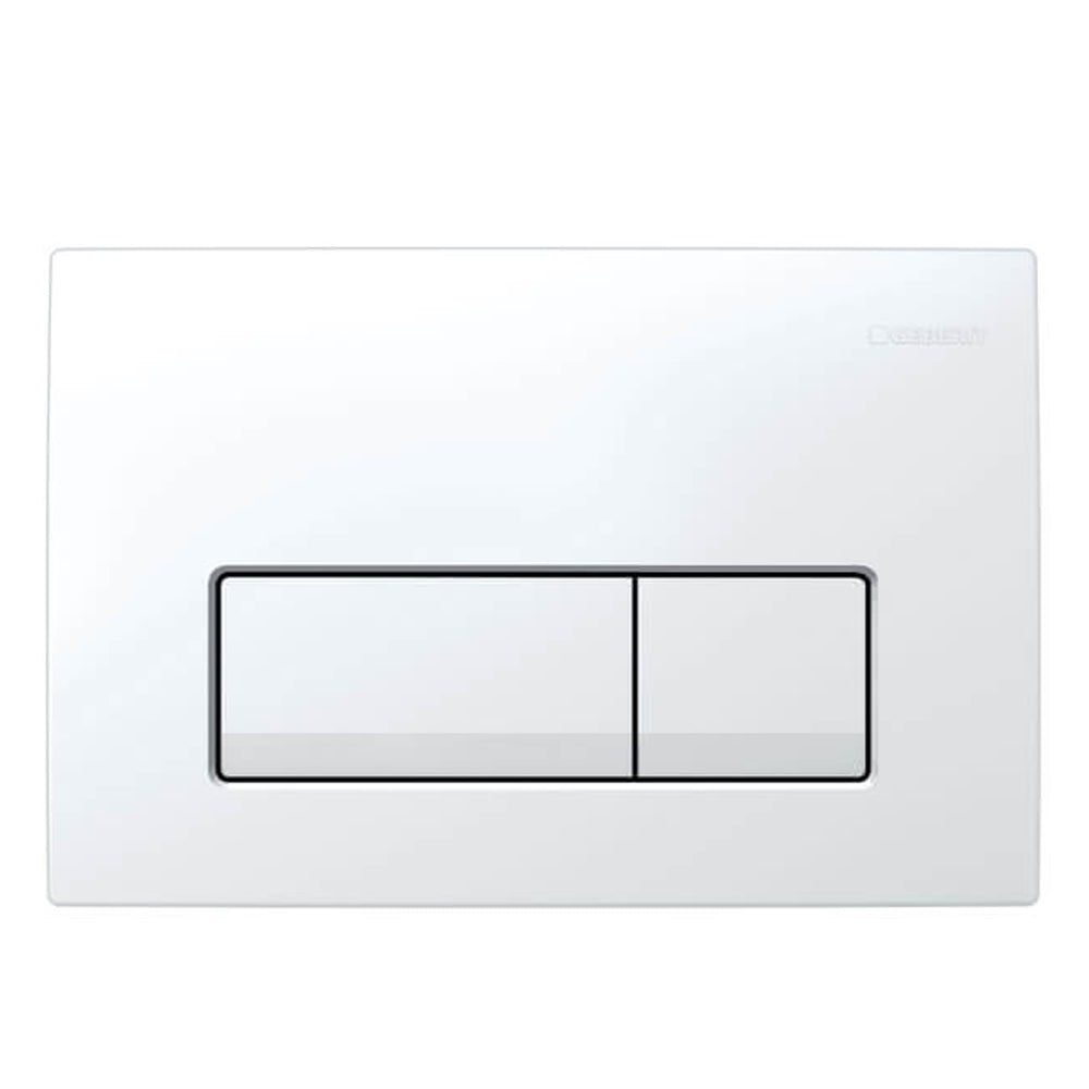 Geberit Delta50 Dual Flush Plate - Alpine White – Bathrooms Direct ...